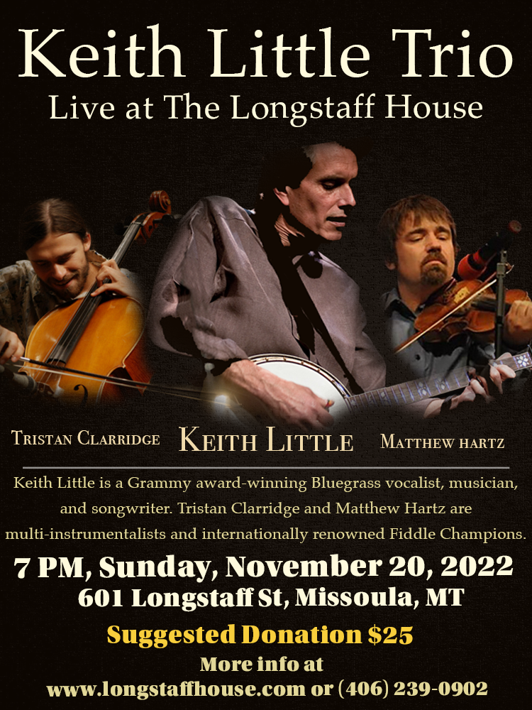 Keith Little Trio | Longstaff House
